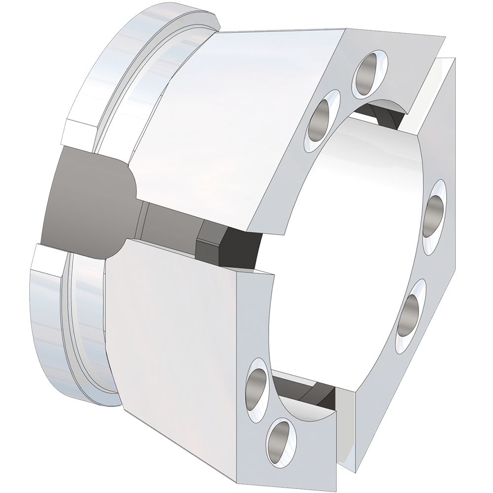 086) Hainbuch SE Collet Type 65 40mm Round Plain Bore