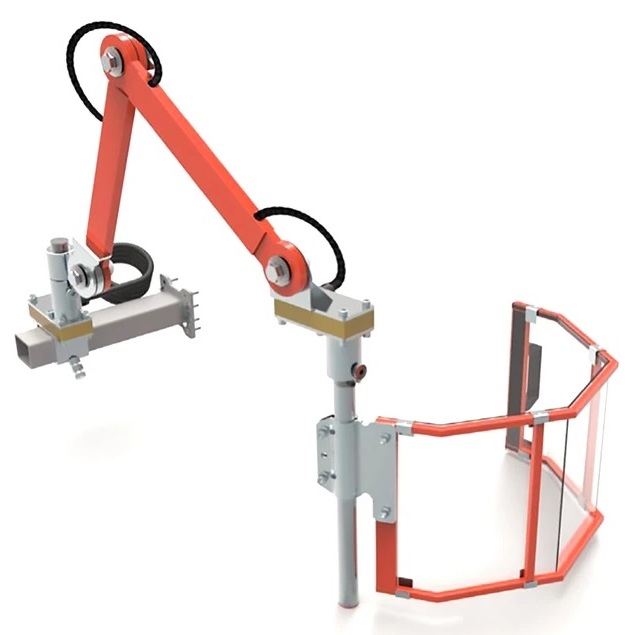 Adjustable Milling Machine Guard 500 x 235mm