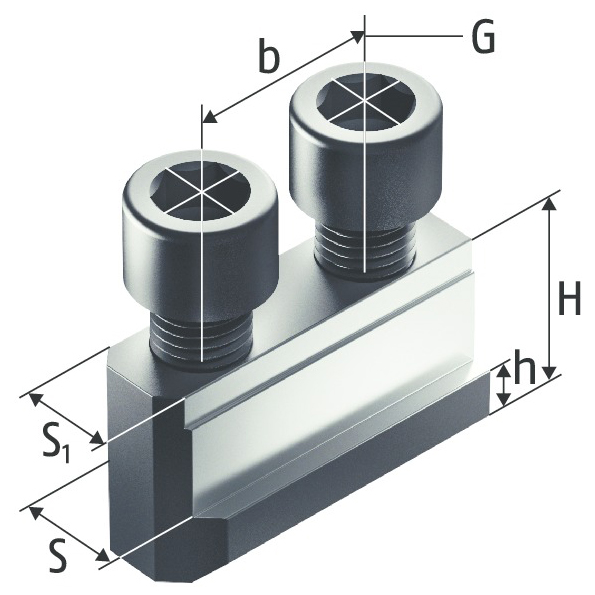 T-Nut to suit B215 Kitagawa Chucks